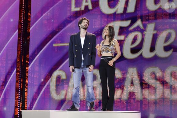 Photo : Exclusif - Charles, Joyce Jonathan lors de l'enregistrement de ...