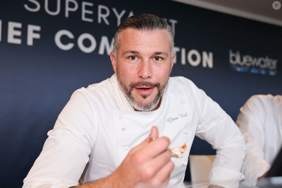 Photo : Glenn Viel au concours des chefs du Yacht Club de Monaco ...