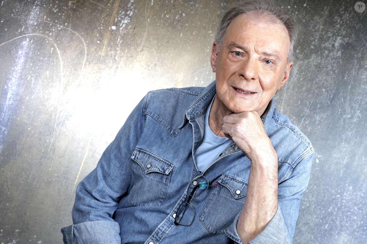 Photo : Portrait de Herbert Léonard lors de l'enregistrement de l ...