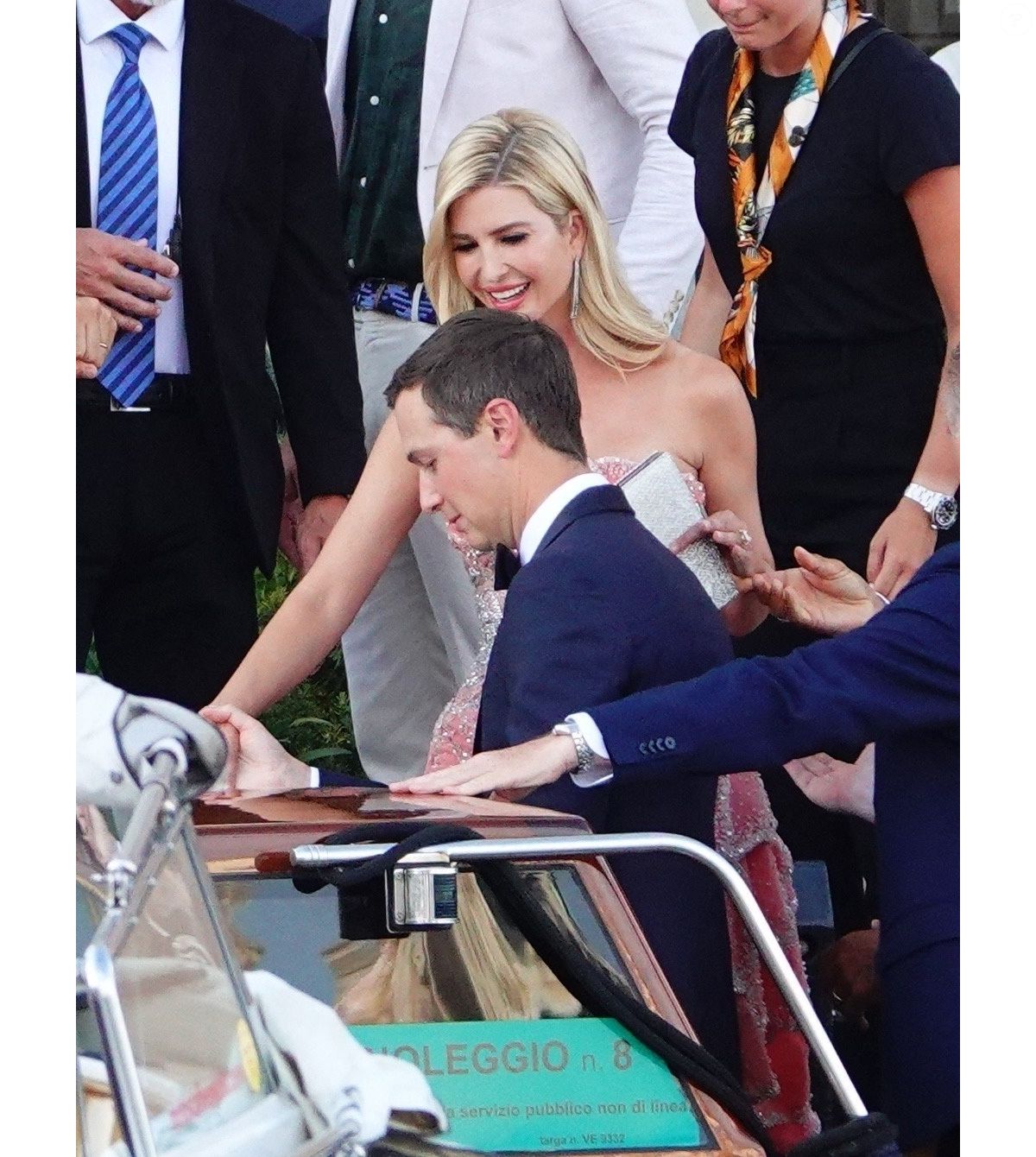 Photo : Ivanka Trump et Jared Kushner lors du mariage de Jeff Bezos et ...