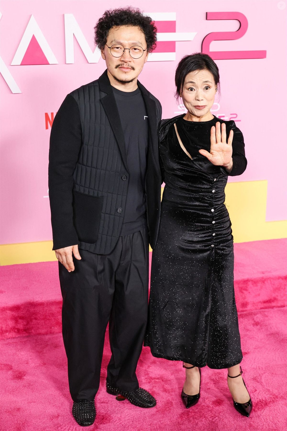 Photo : Yang Dong-geun et Kang Ae-shim pour la première de Squid Game 2 ...