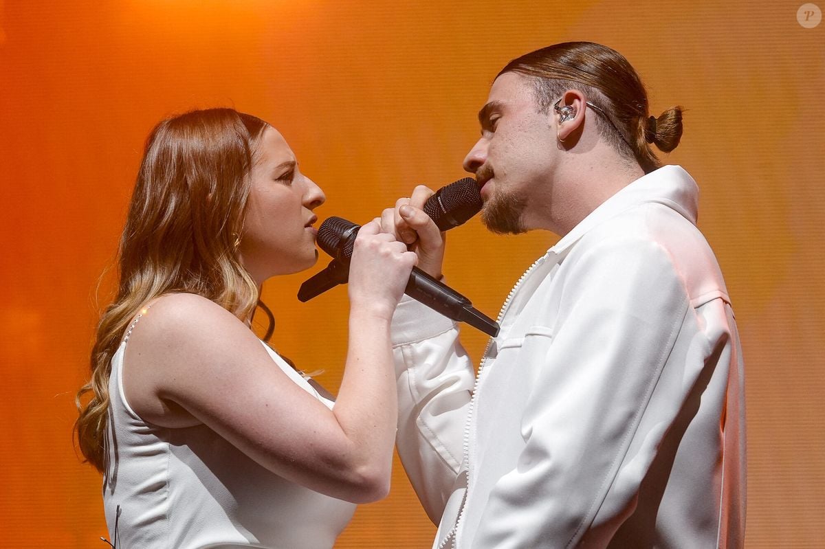 Photo : Héléna Bailly et Pierre Garnier lors du concert de la Star ...