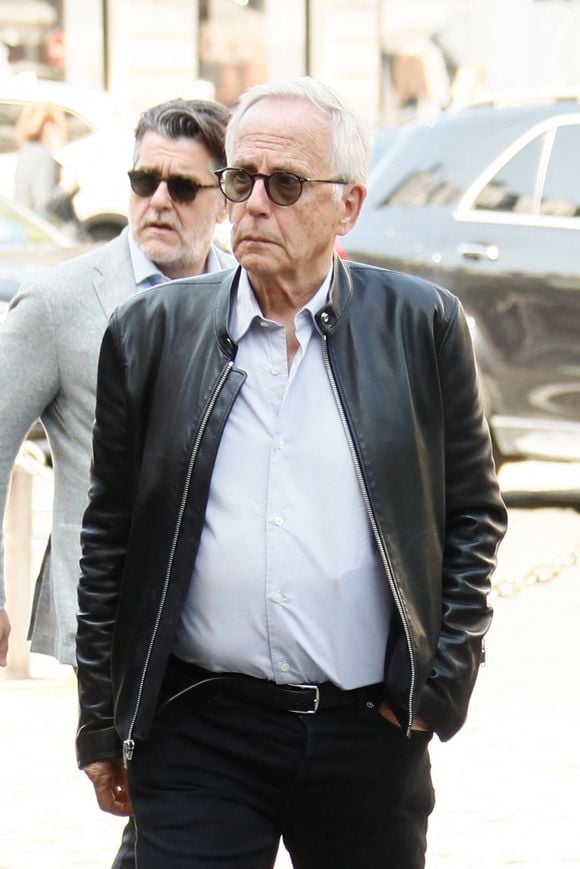 Photo : Les obsèques de son ami Philippe Labro, décédé à 88 ans le 4 ...