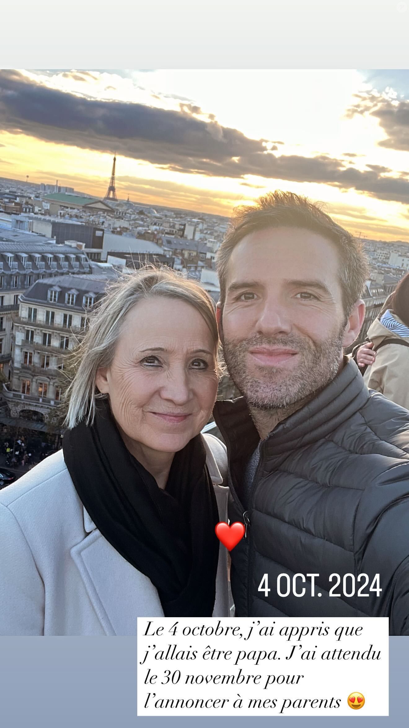 Photo : Marc Hay, figure de BFMTV, a en effet annoncé sa paternité ...