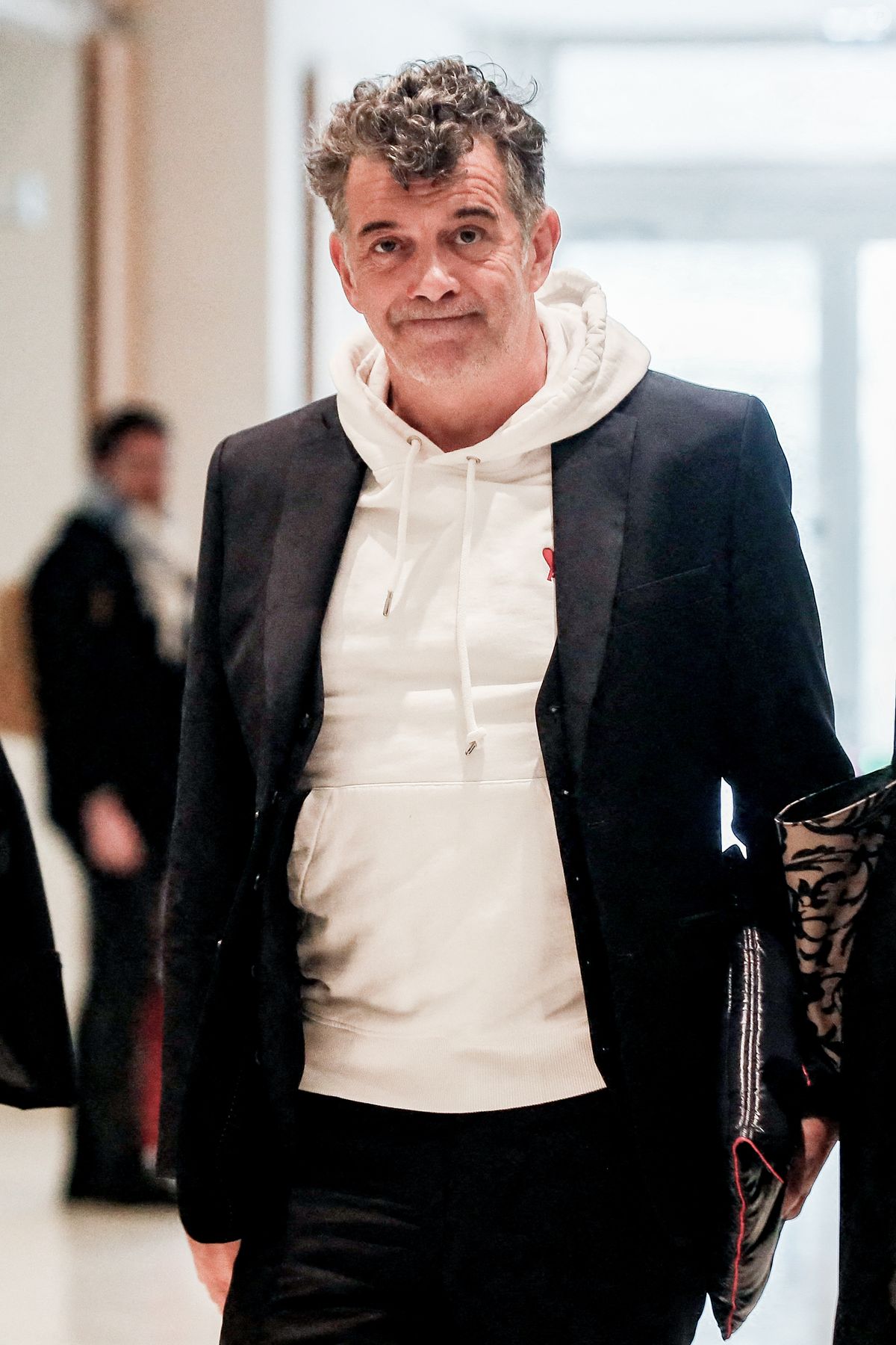 Photo : Stéphane Plaza arrive pour le verdict de son procès pour violences sur deux anciennes ...