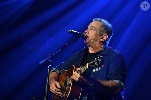 Photo : Garou, Pierre Garand se produit au Grand Rex à Paris, France ...