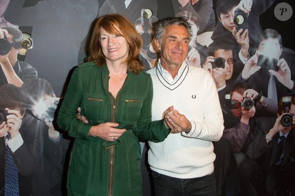 Photo : Gerard Holtz et Muriel Mayette-Holtz au Musée Grévin le 14 ...