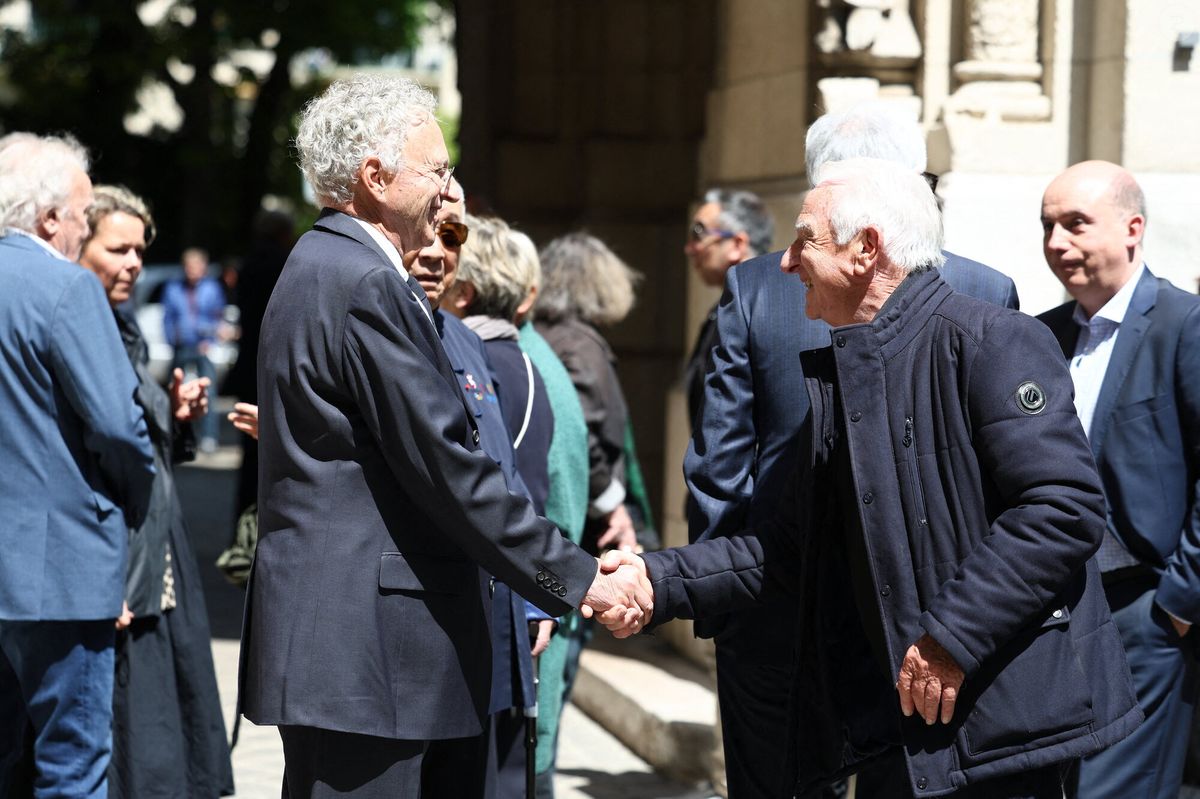 Photo : Nelson Monfort, journaliste assistant à la cérémonie d ...