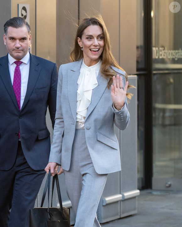 Photo : Kate Middleton assiste au Sommet sur l'avenir du travail ...