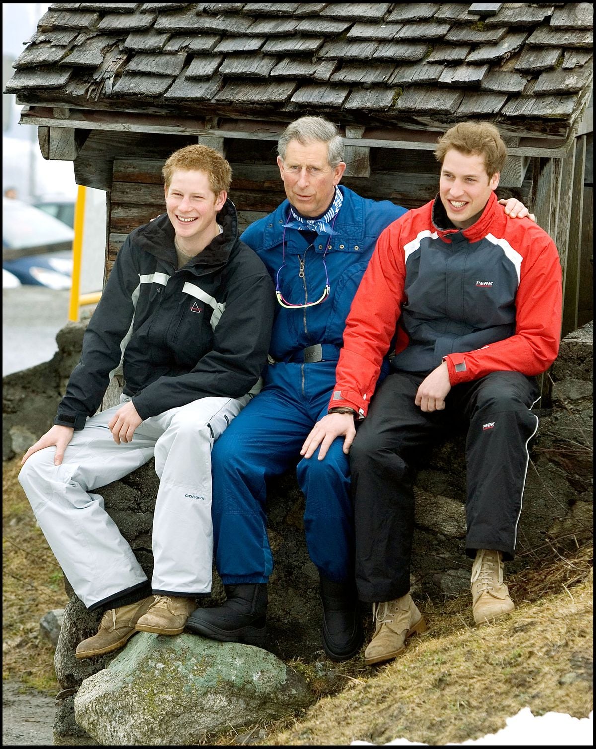Photo : Le prince Charles et ses enfants, le prince William et le ...