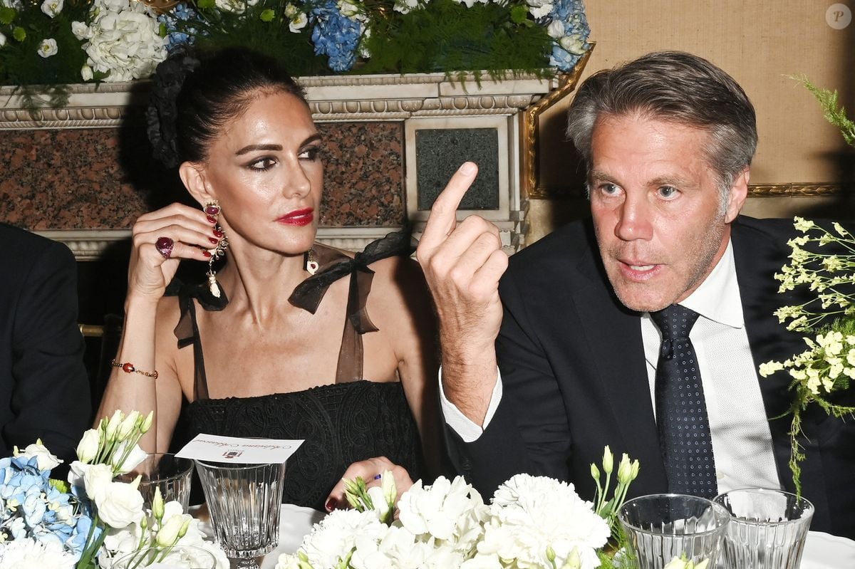 Photo : Adriana Abascal et son compagnon le prince Emmanuel-Philibert de Savoie - Concerto pour ...