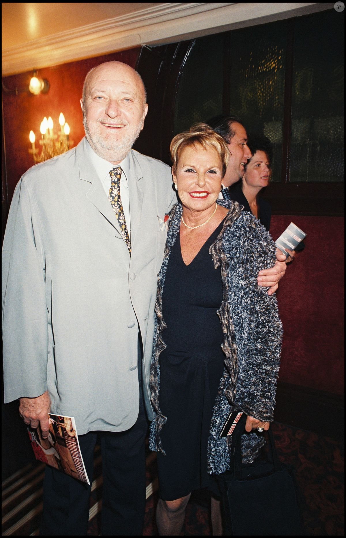 Photo : Jean-Pierre Coffe et Jacqueline Cormier en 1997 à Paris ...