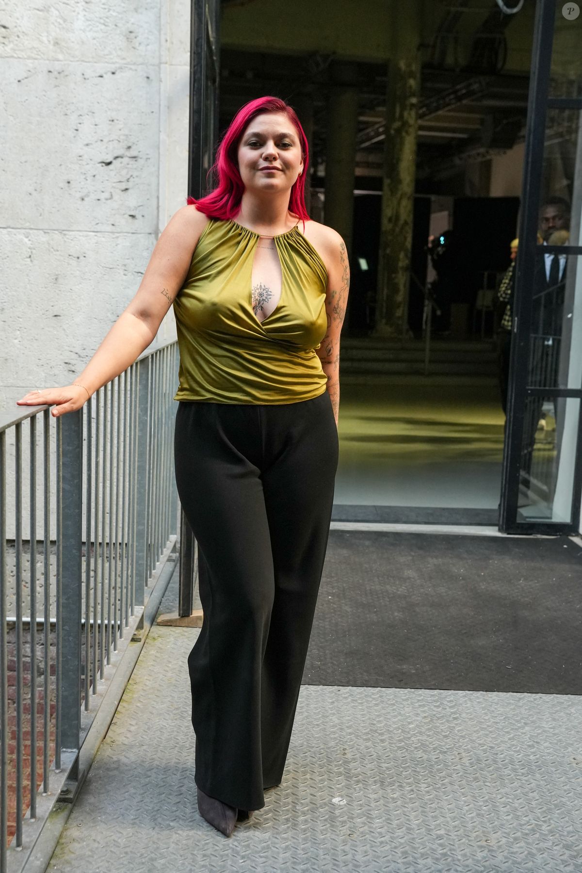 Photo : Louane attend the Atlein fashion show as part of the Paris ...