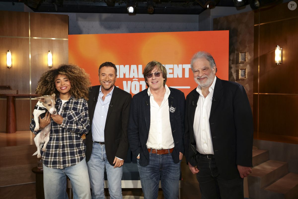 Photo : Exclusif - Oli et son chien Monday, Bernard Montiel, Thomas ...