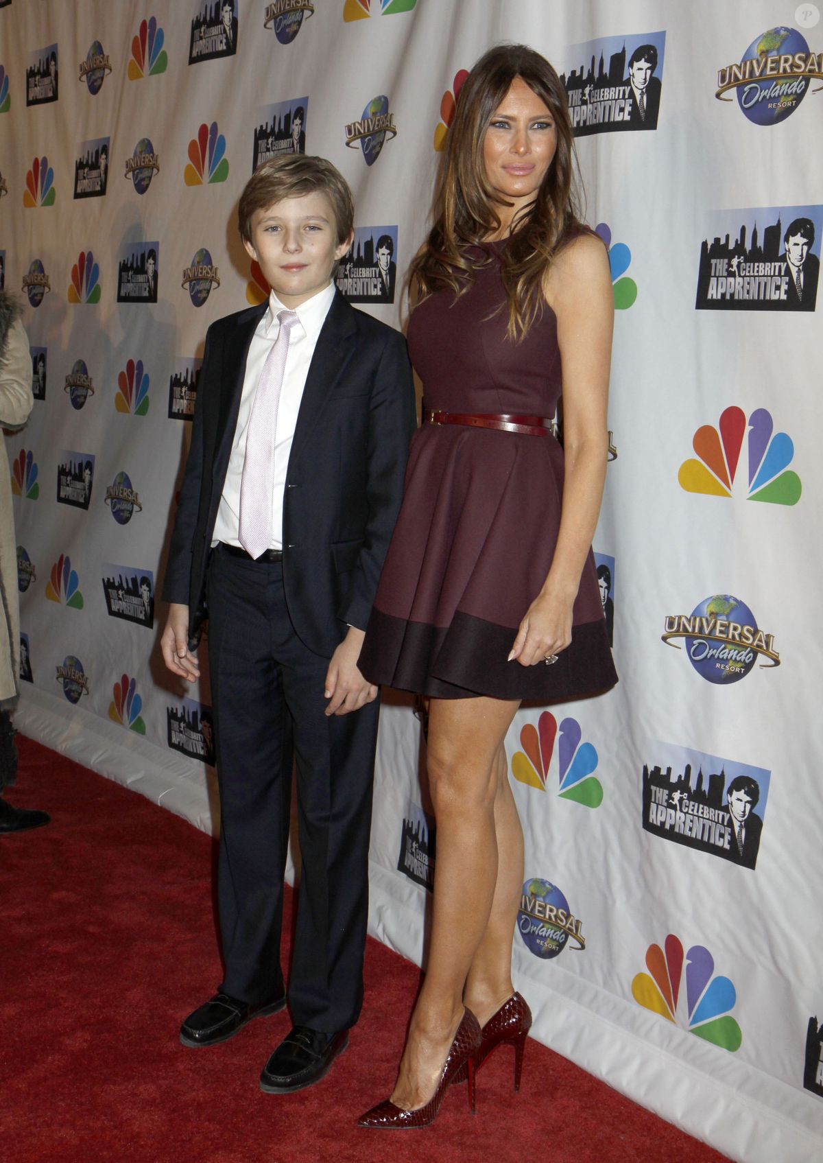 Photo : Melania Trump et son fils Barron Trump - Soirée de la série ...