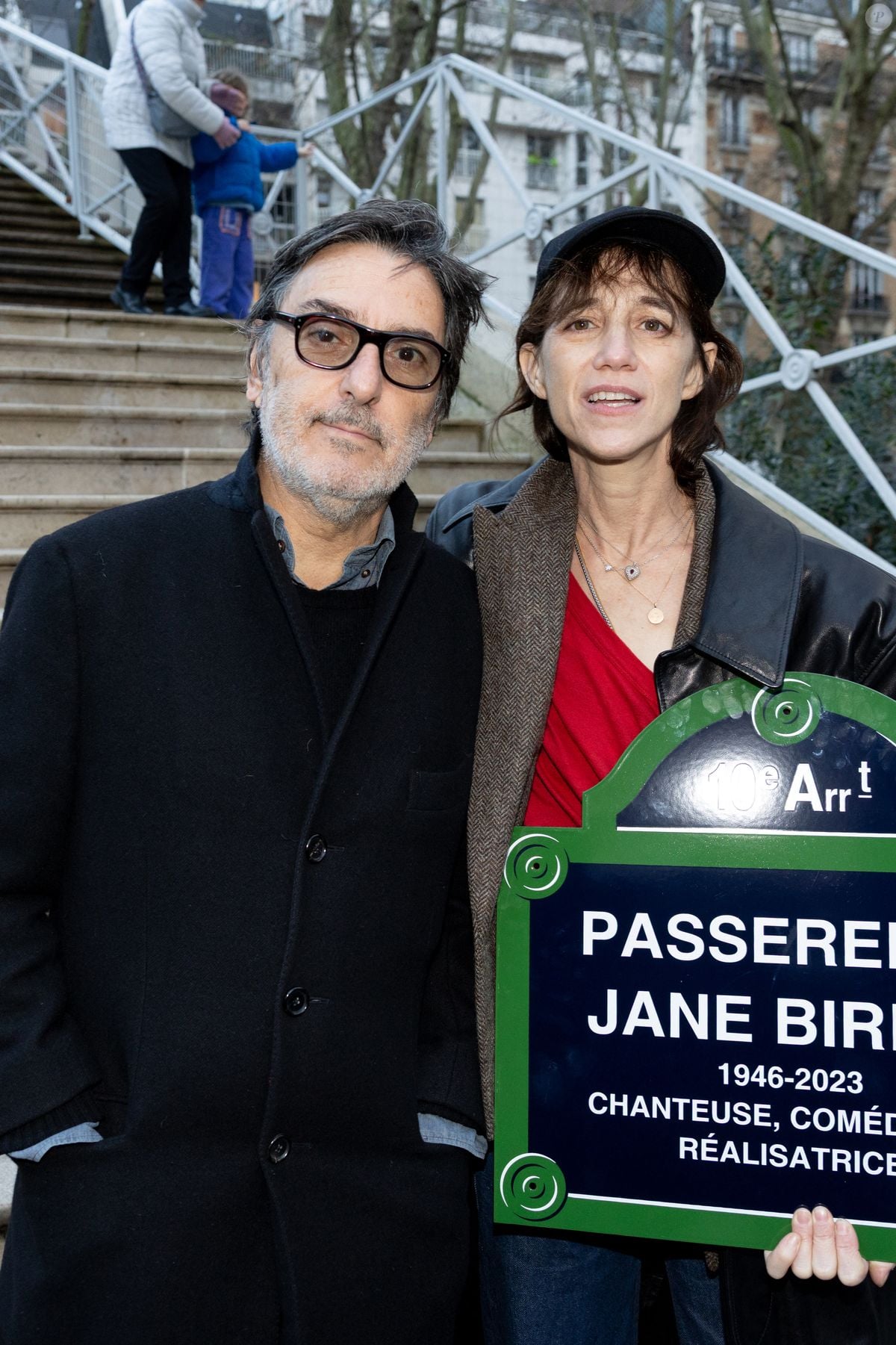 Photo : Yvan Attal et sa compagne Charlotte Gainsbourg lors de l ...