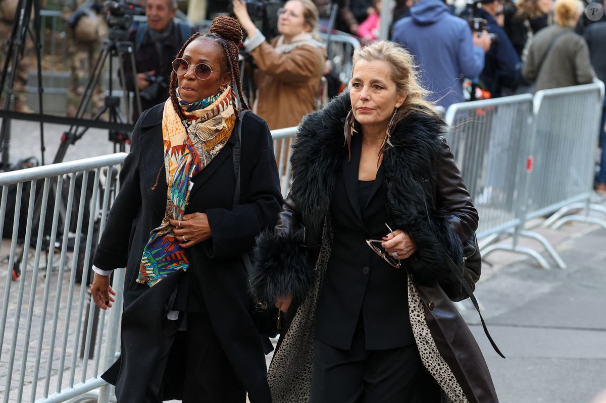 Photo : Mimi Félixine, Sophie Duez - Obsèques de Michel Blanc en l ...