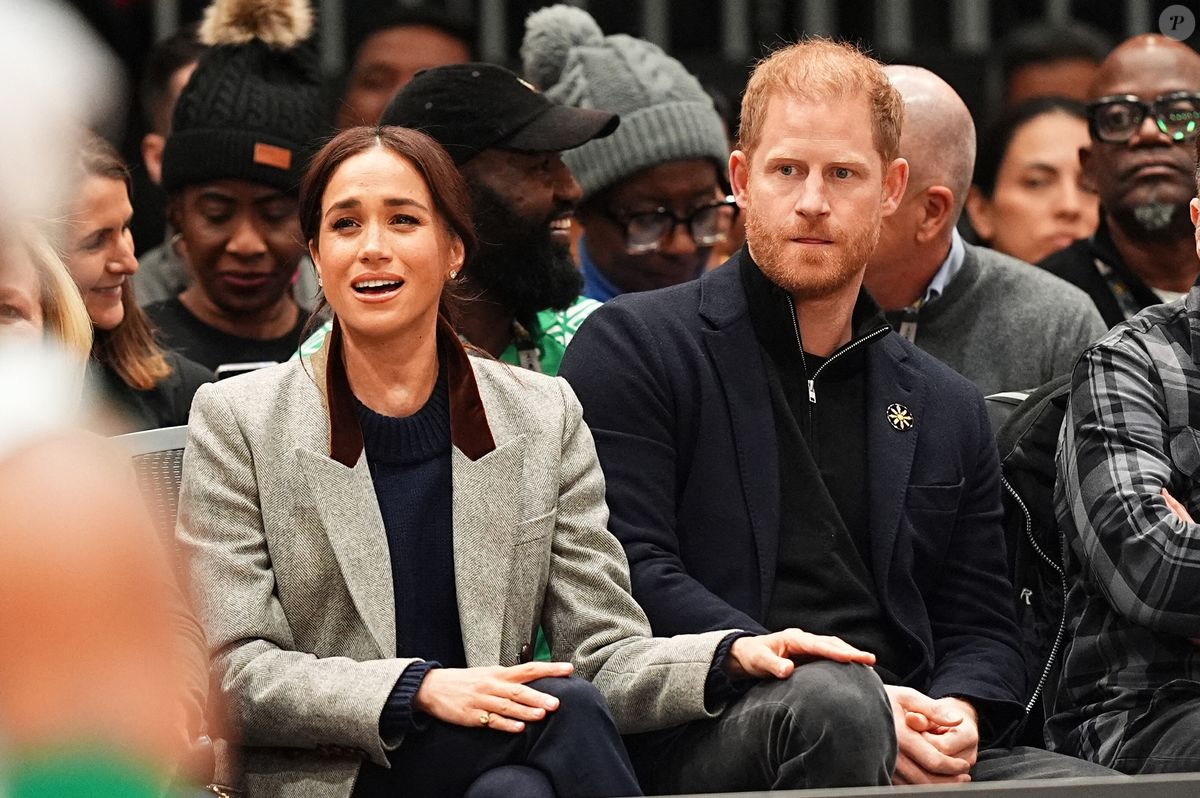 Photo : Meghan Markle et le prince Harry lors des Invictus Games 2025 à ...
