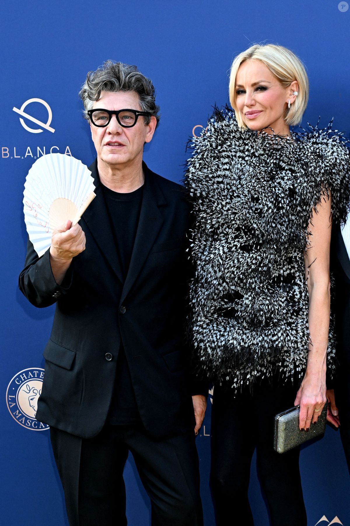 Photo : Marc Lavoine et sa compagne Adriana Karembeu - 11ème édition du ...