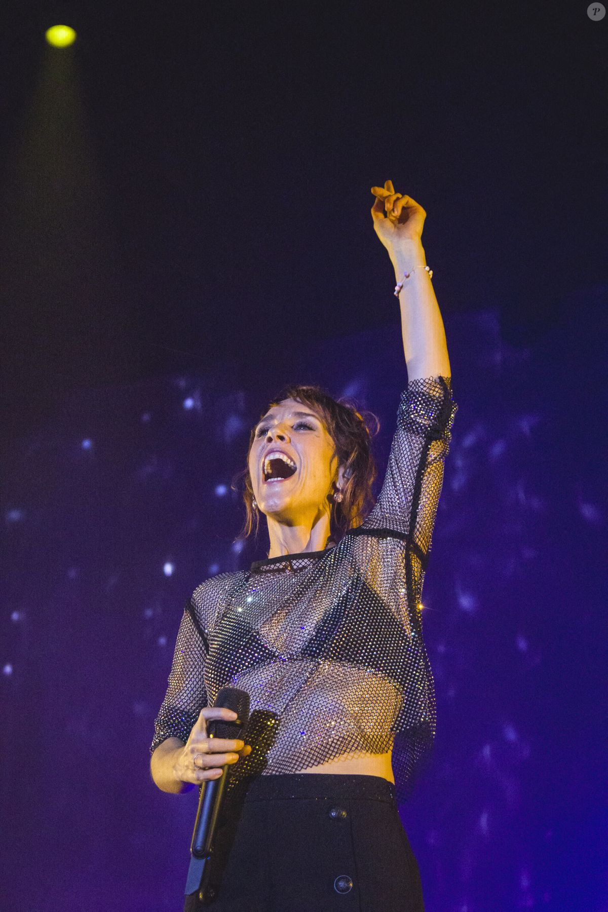 Photo : La chanteuse française Zaz s'est produite à l'Espaço Unimed de ...
