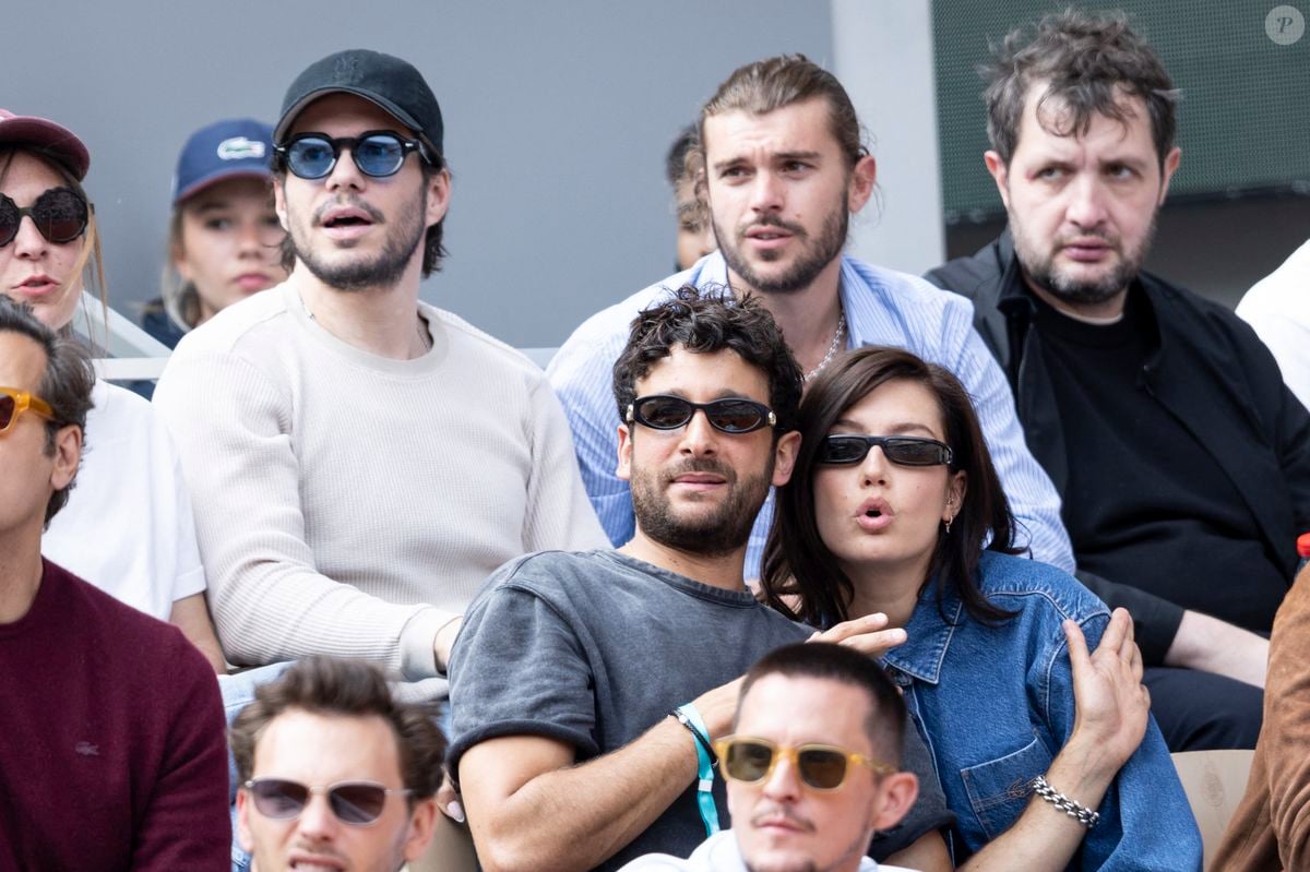 Photo : Ils ont assisté à la finale de Roland-Garros mais c'est auprès ...
