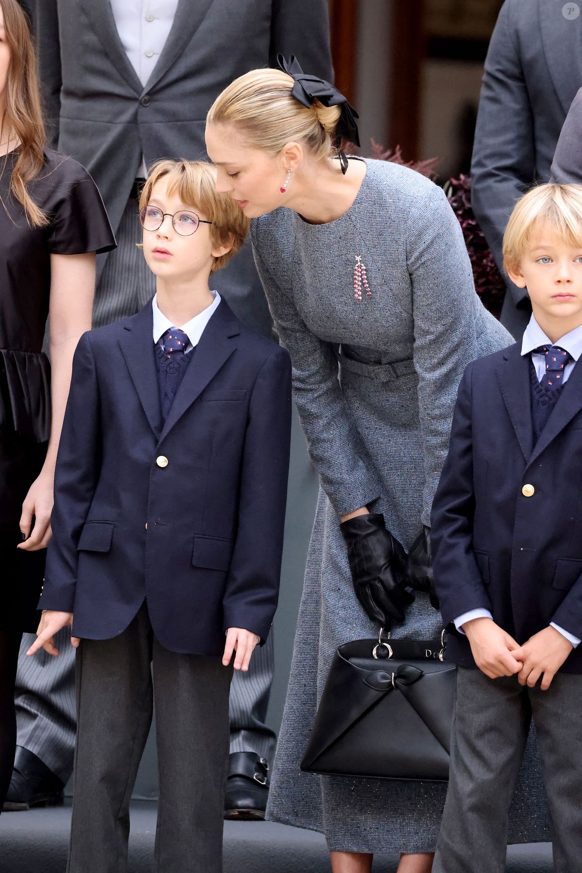 Photo : Beatrice Borromeo, et ses fils Stefano et Francesco - La ...