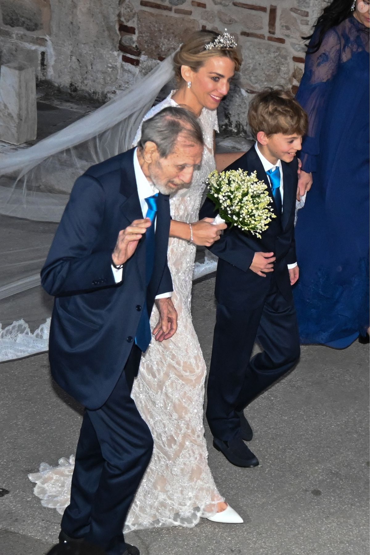 Photo : Mariage du prince Nikolaos de Grèce et Chrysi Vardinogiannis ...