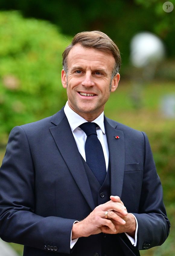 Emmanuel et Brigitte Macron : le couple présidentiel a accueilli le ...