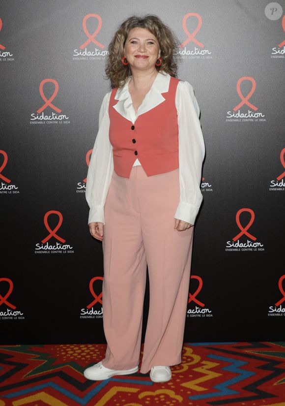Photo : Cécile Bois - Photocall de la soirée de lancement du Sidaction 2025 au Lido à Paris le 3 ...