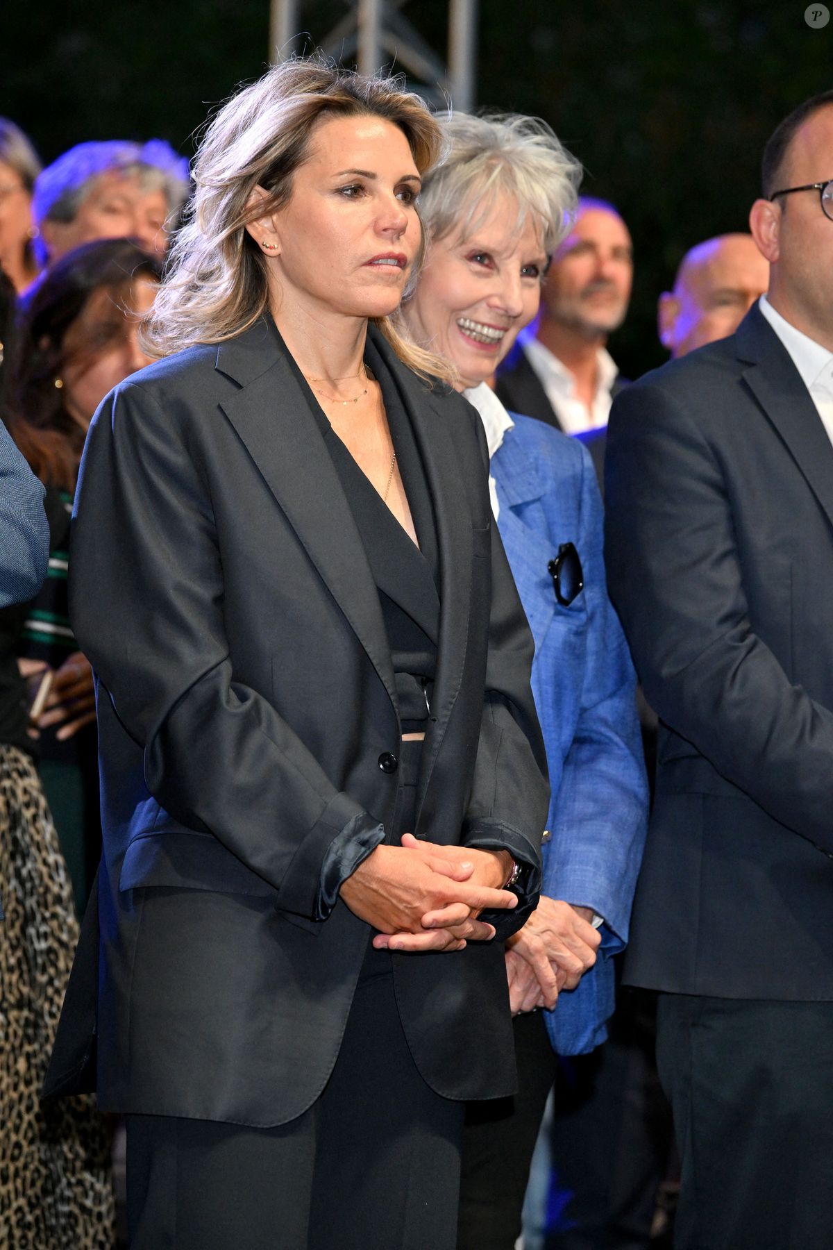 Photo : Christian Estrosi, le maire de Nice, avec sa femme, Laura ...