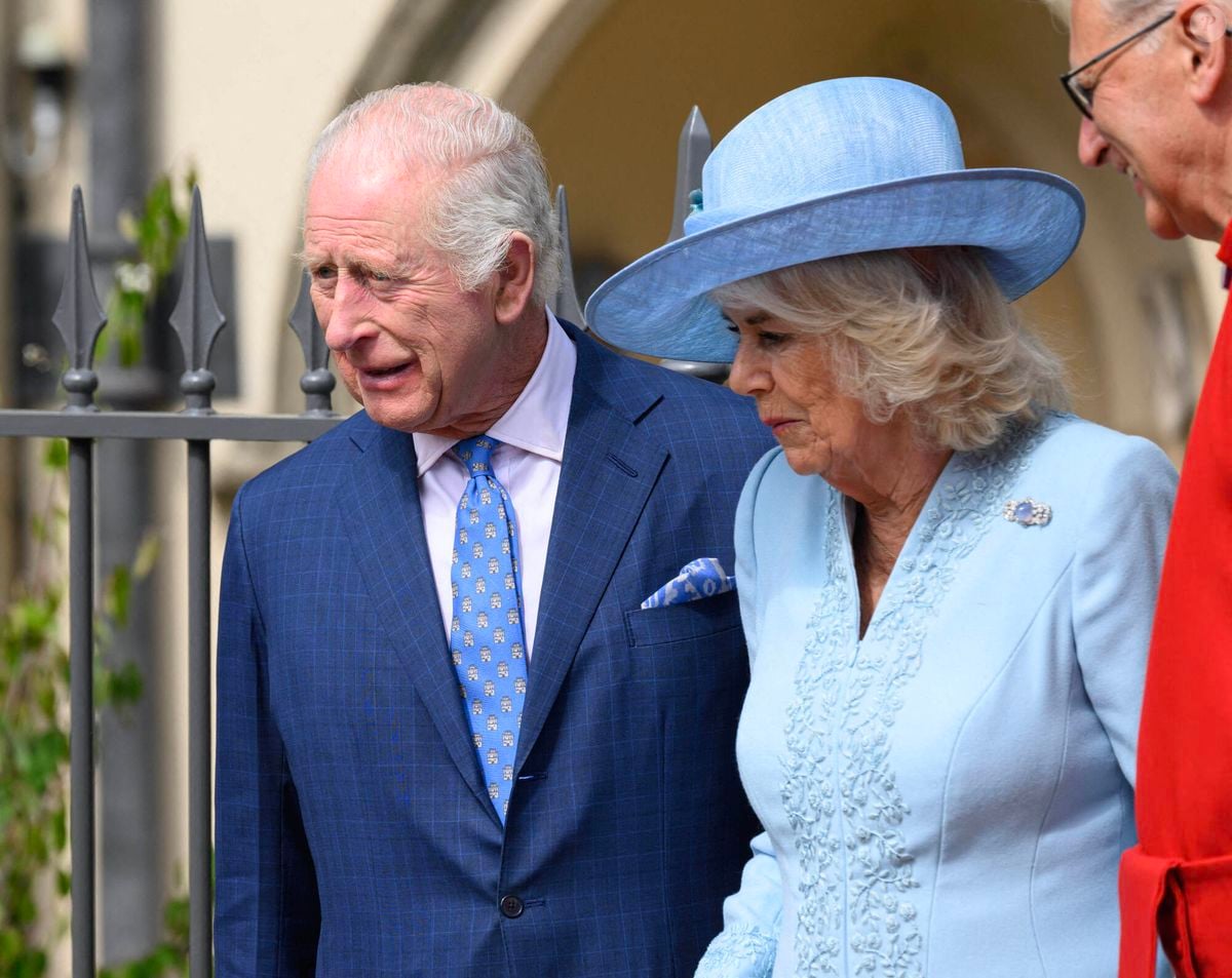 Photo : Mais Charles III veut rester optimiste et remercie tous ceux ...