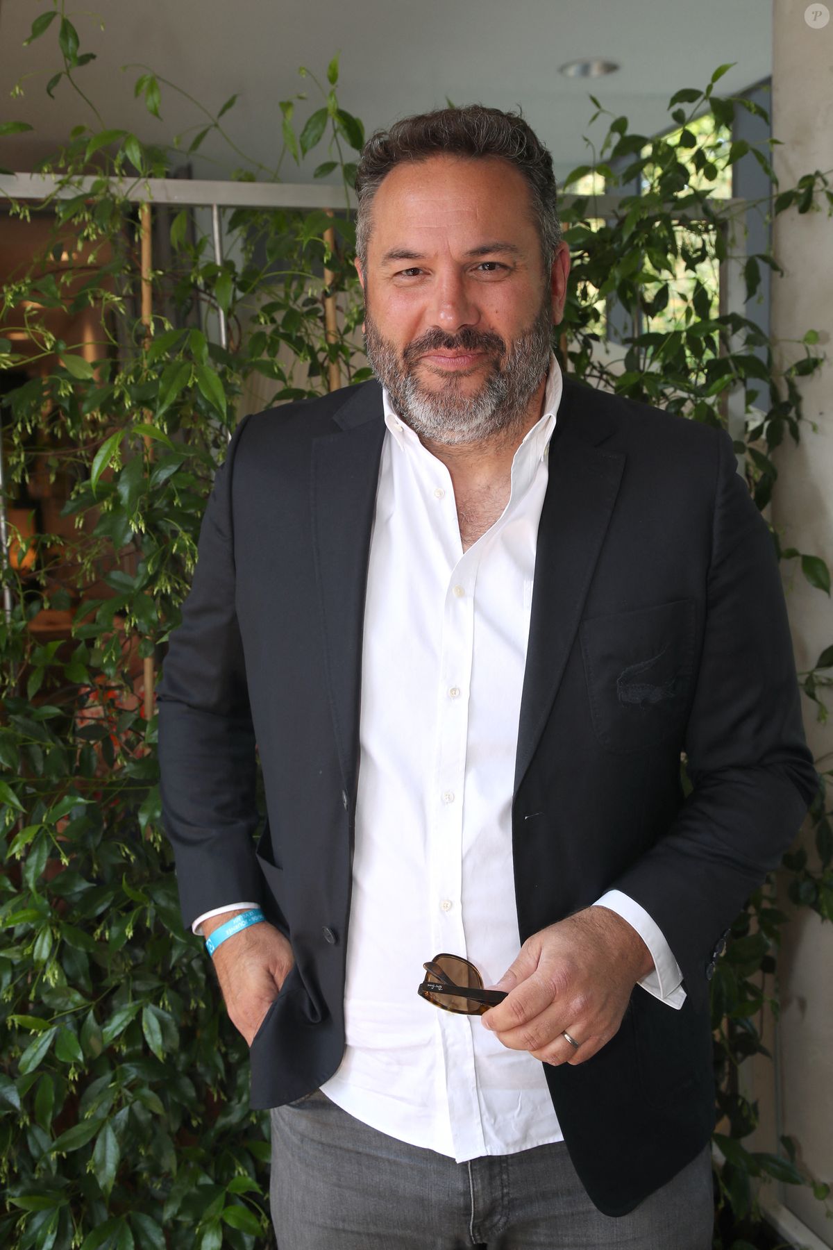 Photo : Bruce Toussaint en a profité pour lui faire ses adieux avec un ...