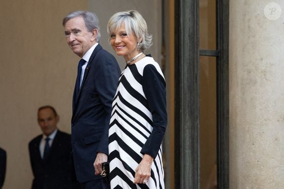 Photo : L'homme d'affaires français et PDG de LVMH Bernard Arnault et ...