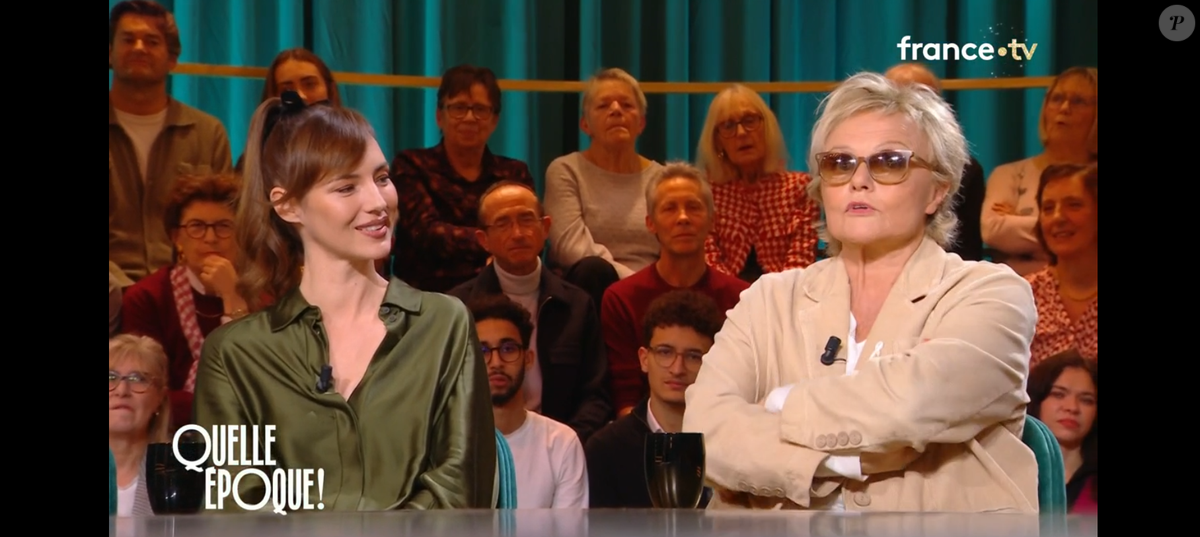 Photo : Louise Bourgoin et Muriel Robin invitée sur le plateau de ...