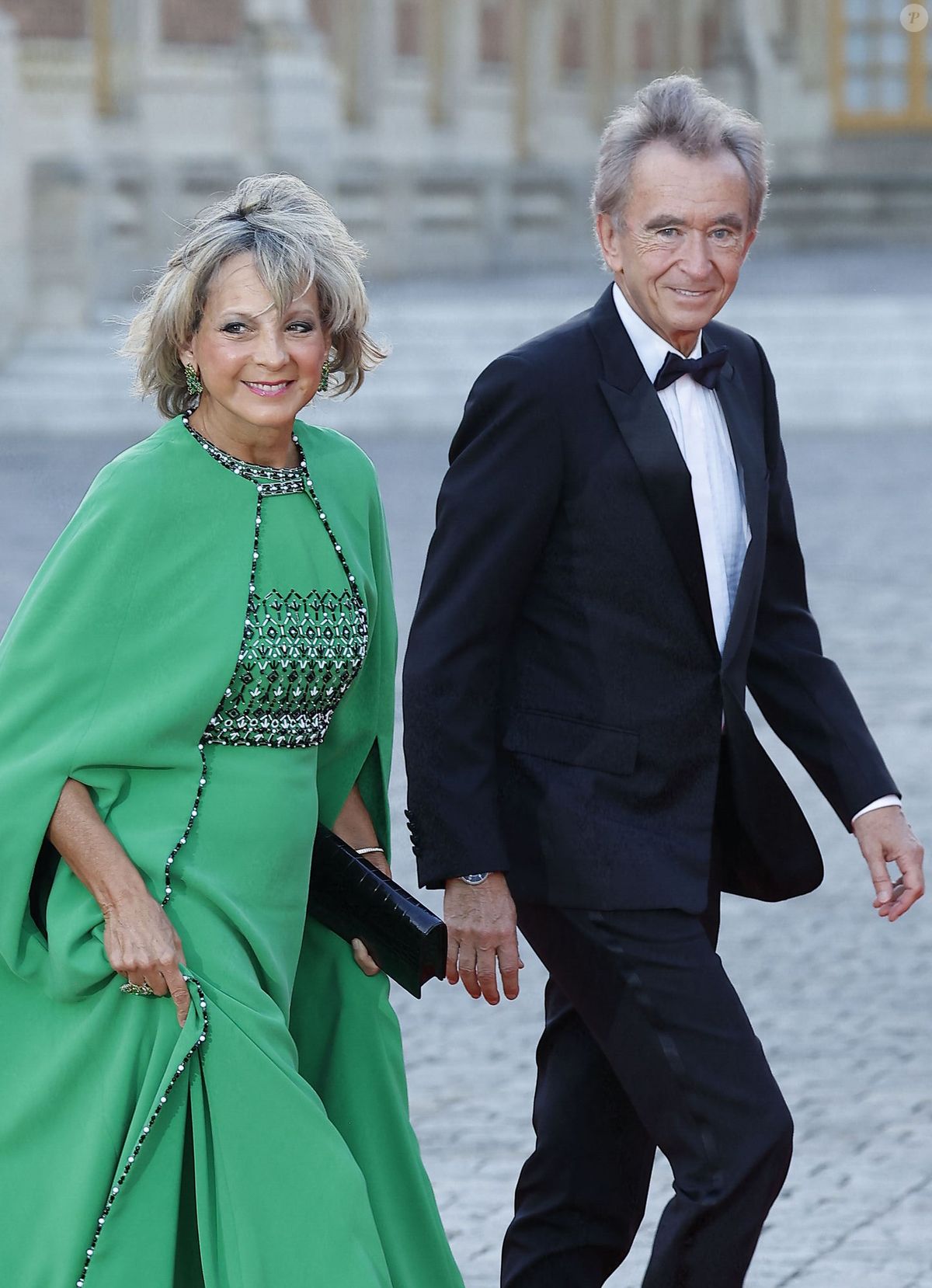 Photo : Bernard Arnault et sa femme Hélène Mercier-Arnault - Dîner d ...