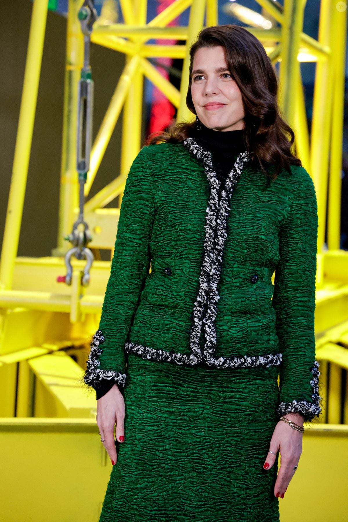 Photo : Charlotte Casiraghi au photocall du défilé Chanel Collection ...