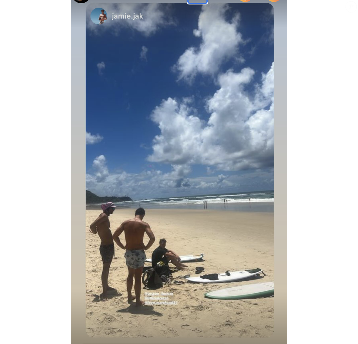 Photo : Léon Marchand, Instagram 9 février 2025 - Purepeople