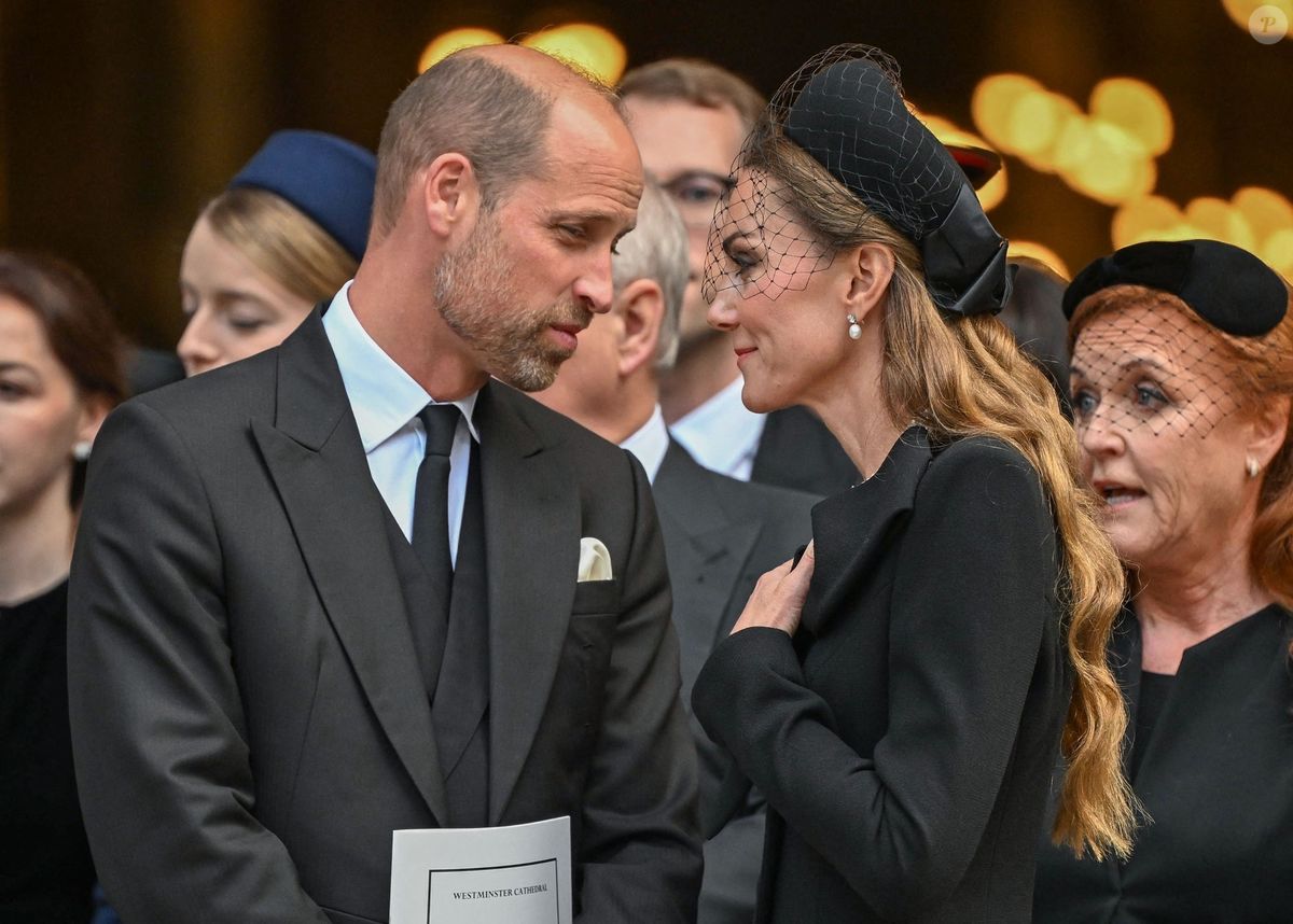 Photo : Le prince William et son épouse Kate Middleton durant les ...