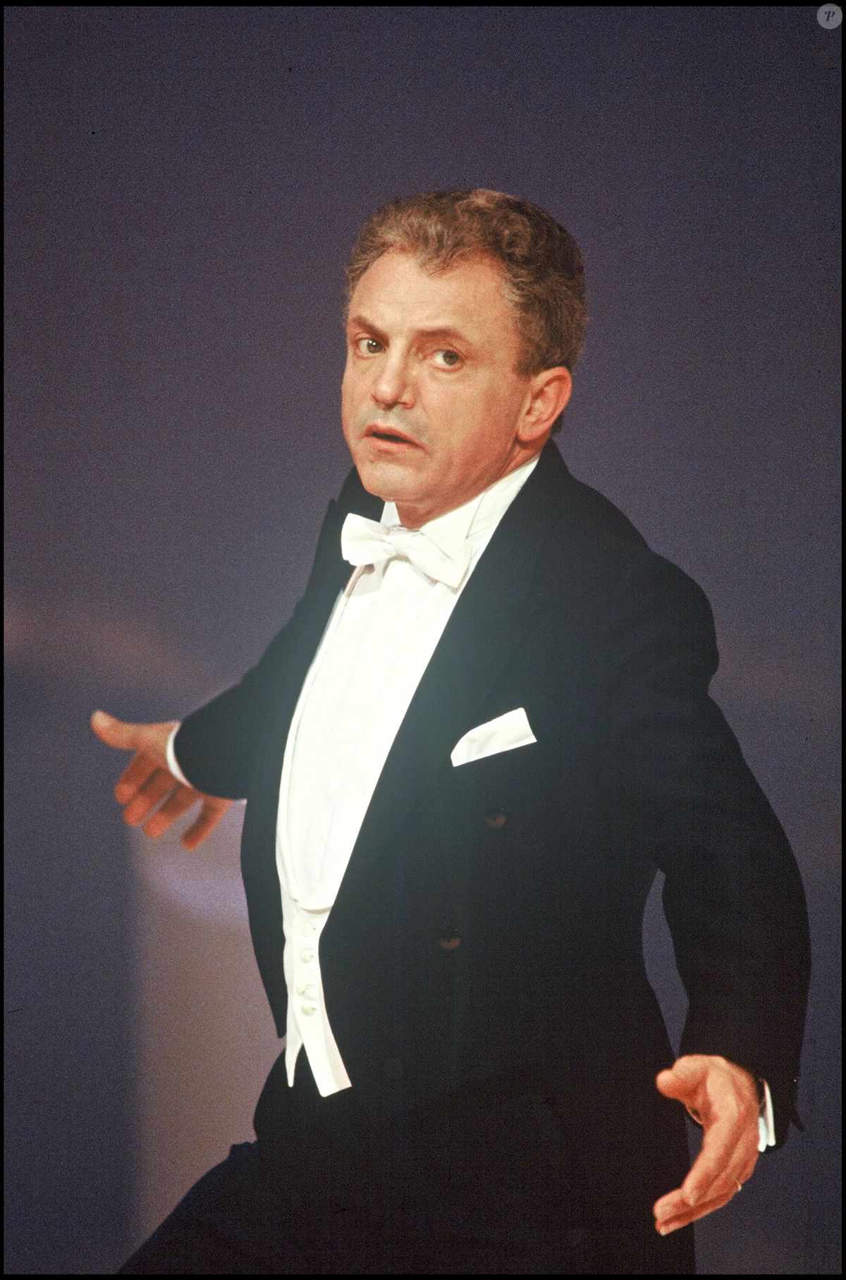 Photo : Jacques Martin dans le spectacle La lune avec les dents ...