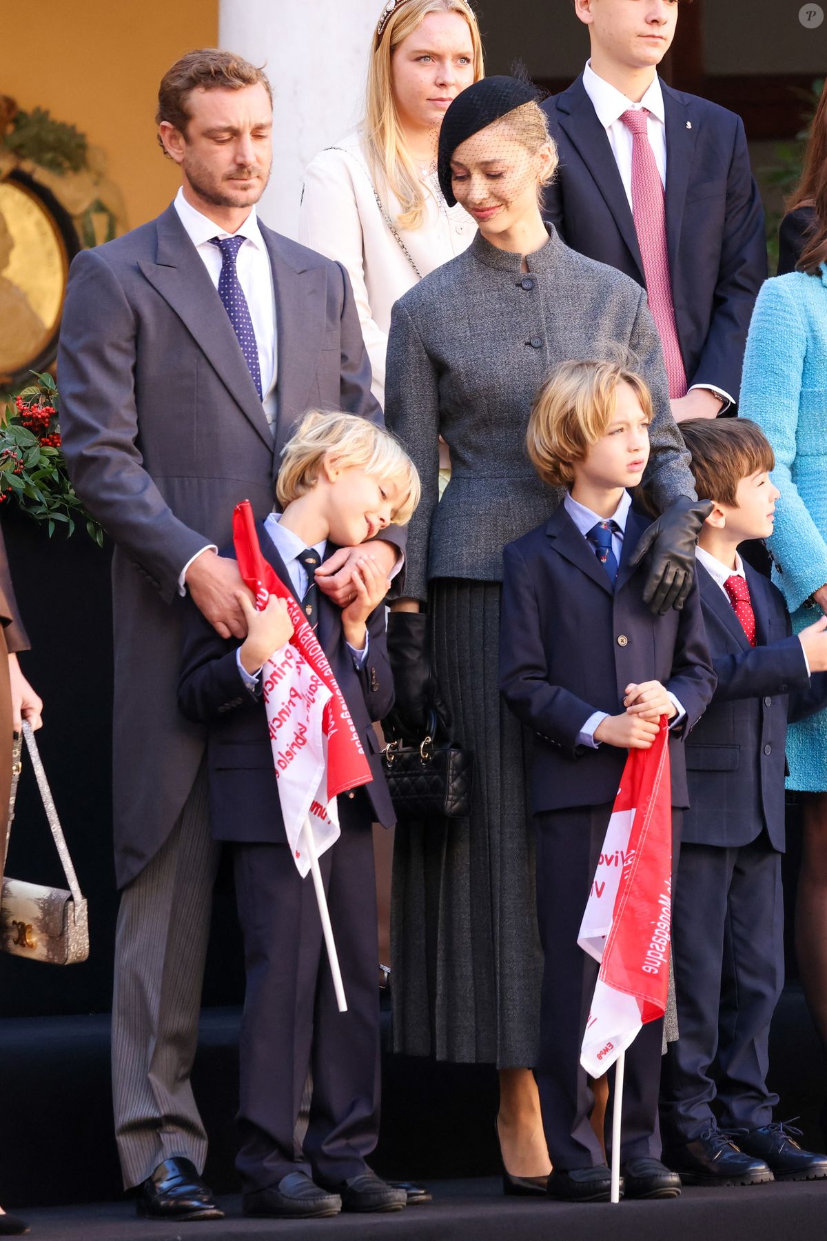 Photo : Pierre Casiraghi, Beatrice Borromeo, Stefano et Francesco dans ...