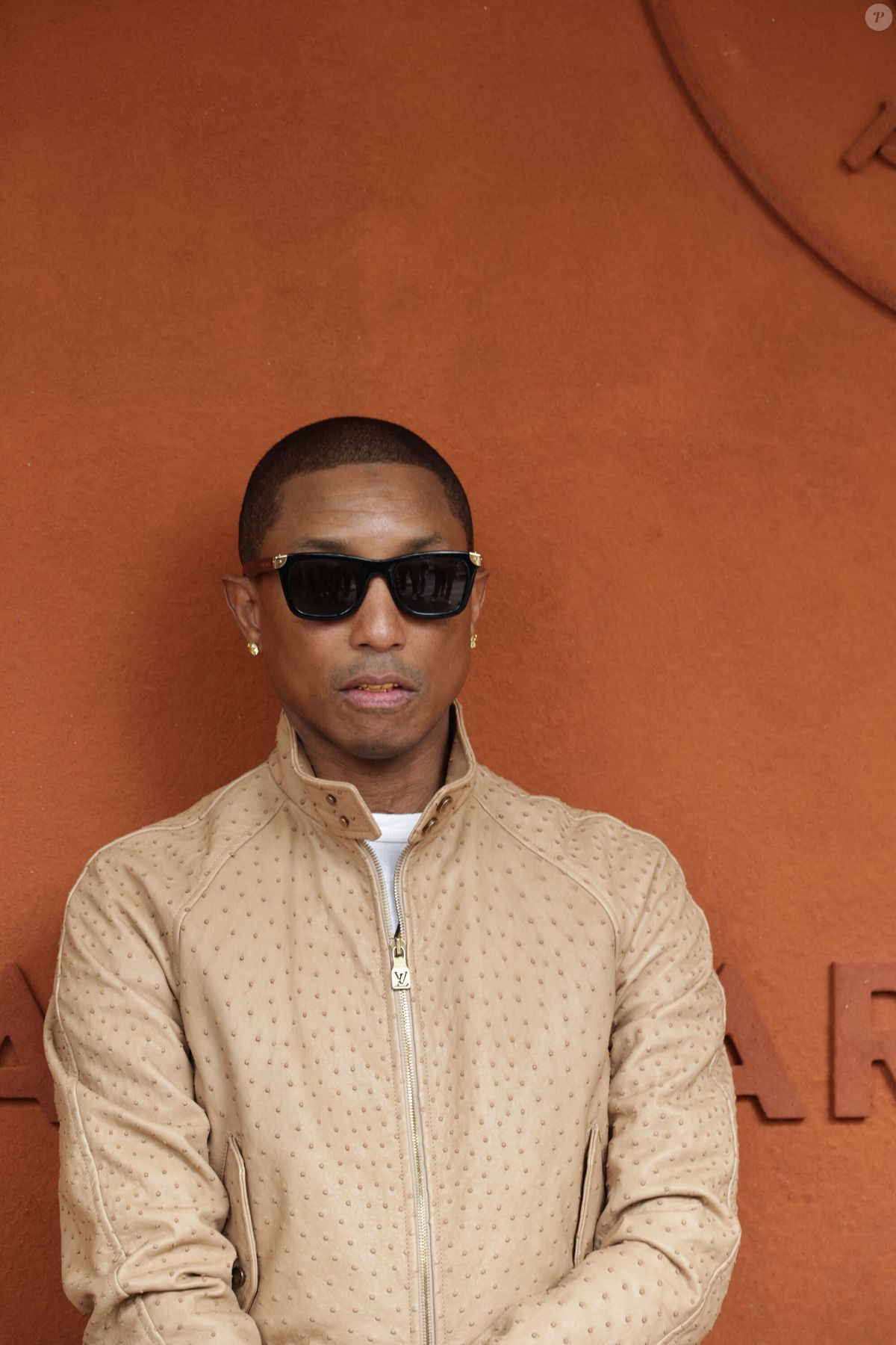 Photo : Pharrell Williams est vu à Roland Garros le 8 juin 2025 à Paris ...