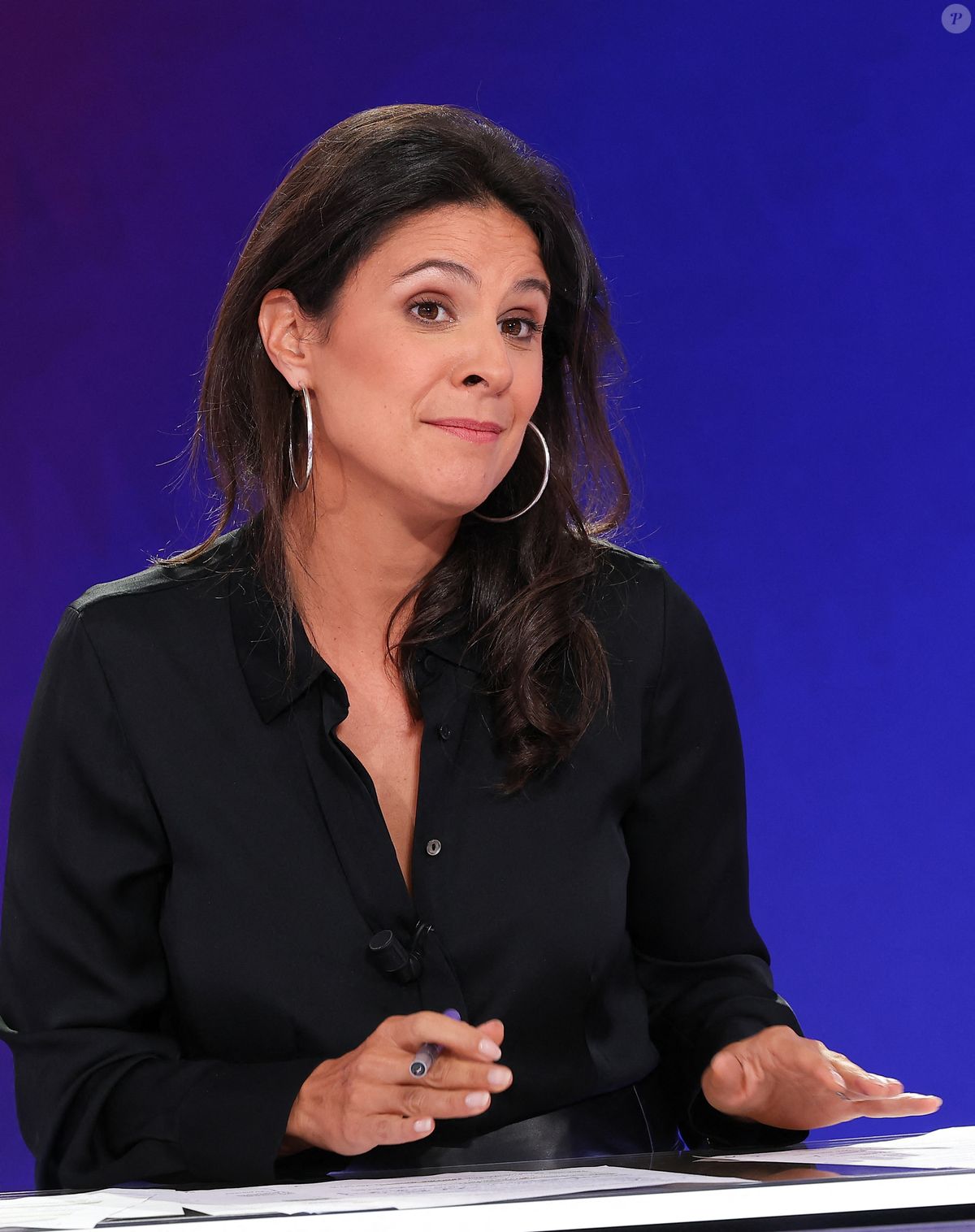 Photo : Apolline de Malherbe lors de la conférence de presse de rentrée ...