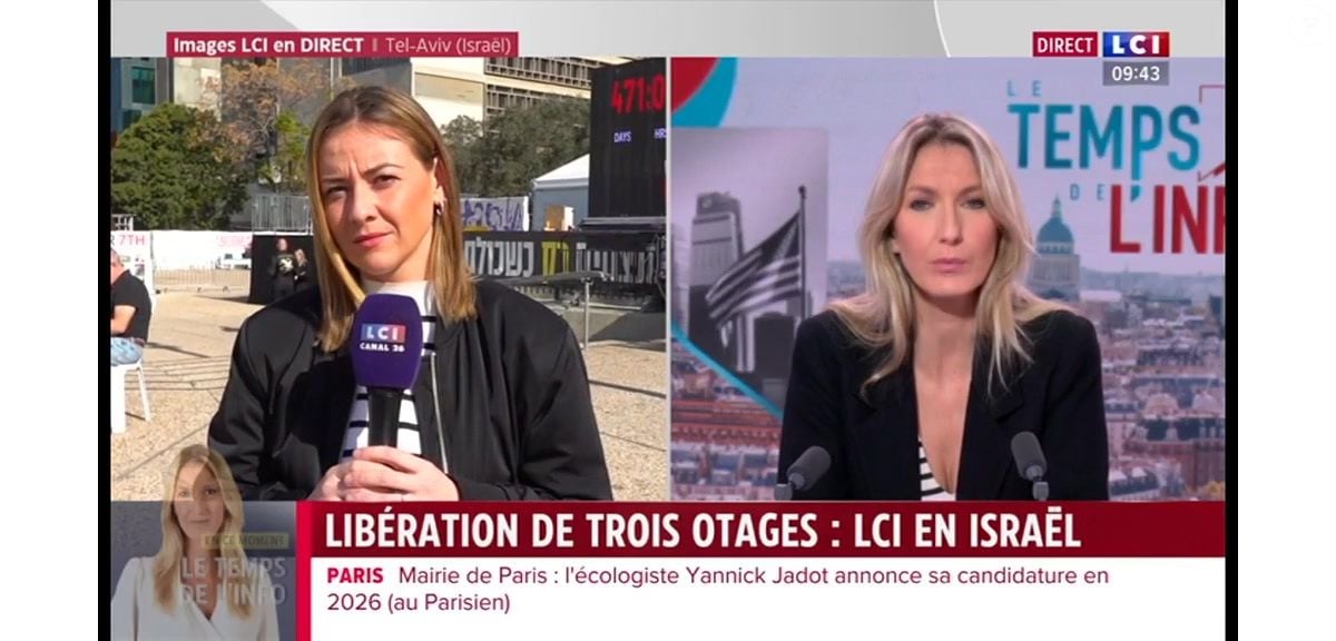 Photo : Solenn Riou / Capture d'écran LCI - Purepeople