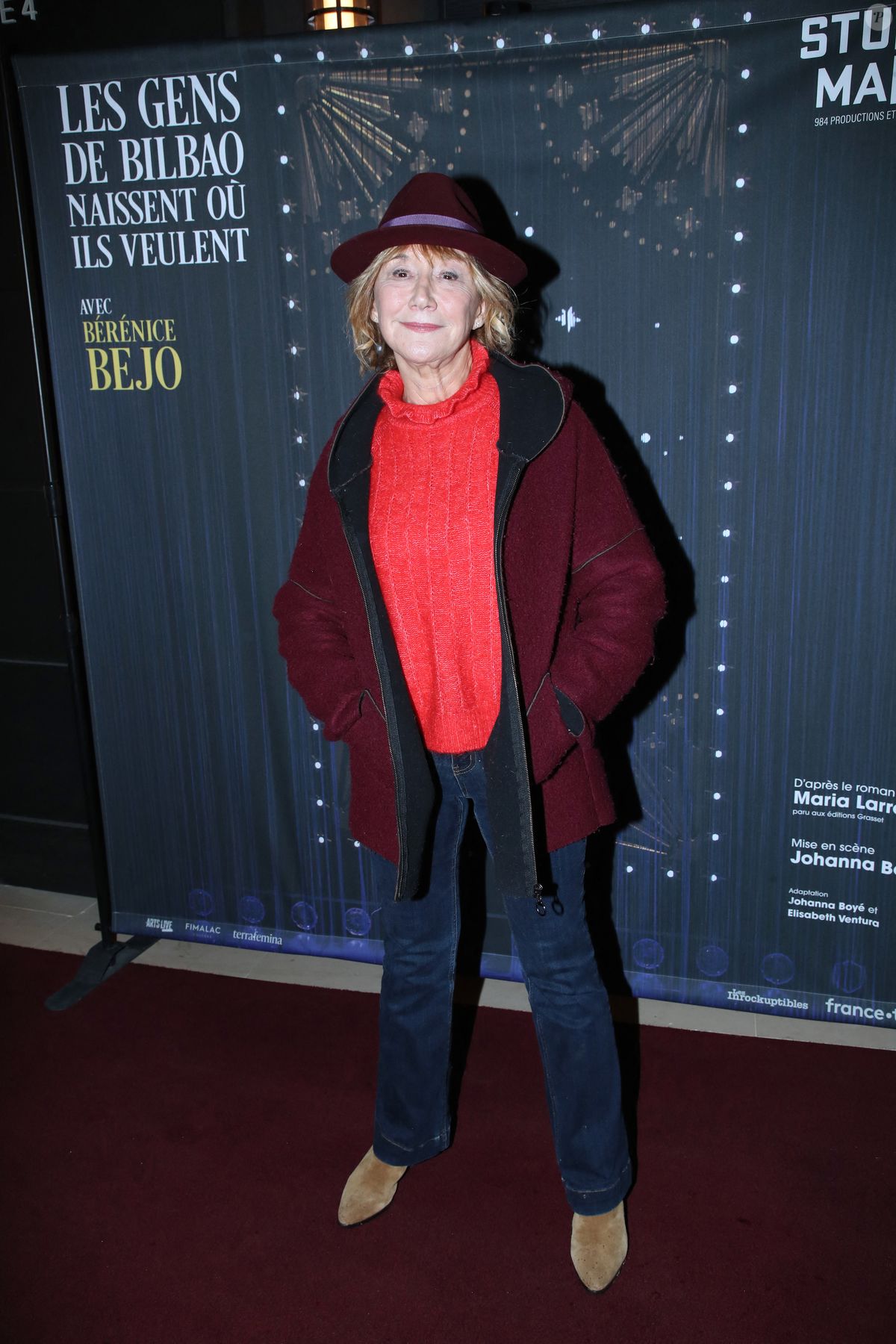 Photo : Exclusif - Marie-Anne Chazel - Générale de la pièce "Les gens de Bilbao naissent où ils ...