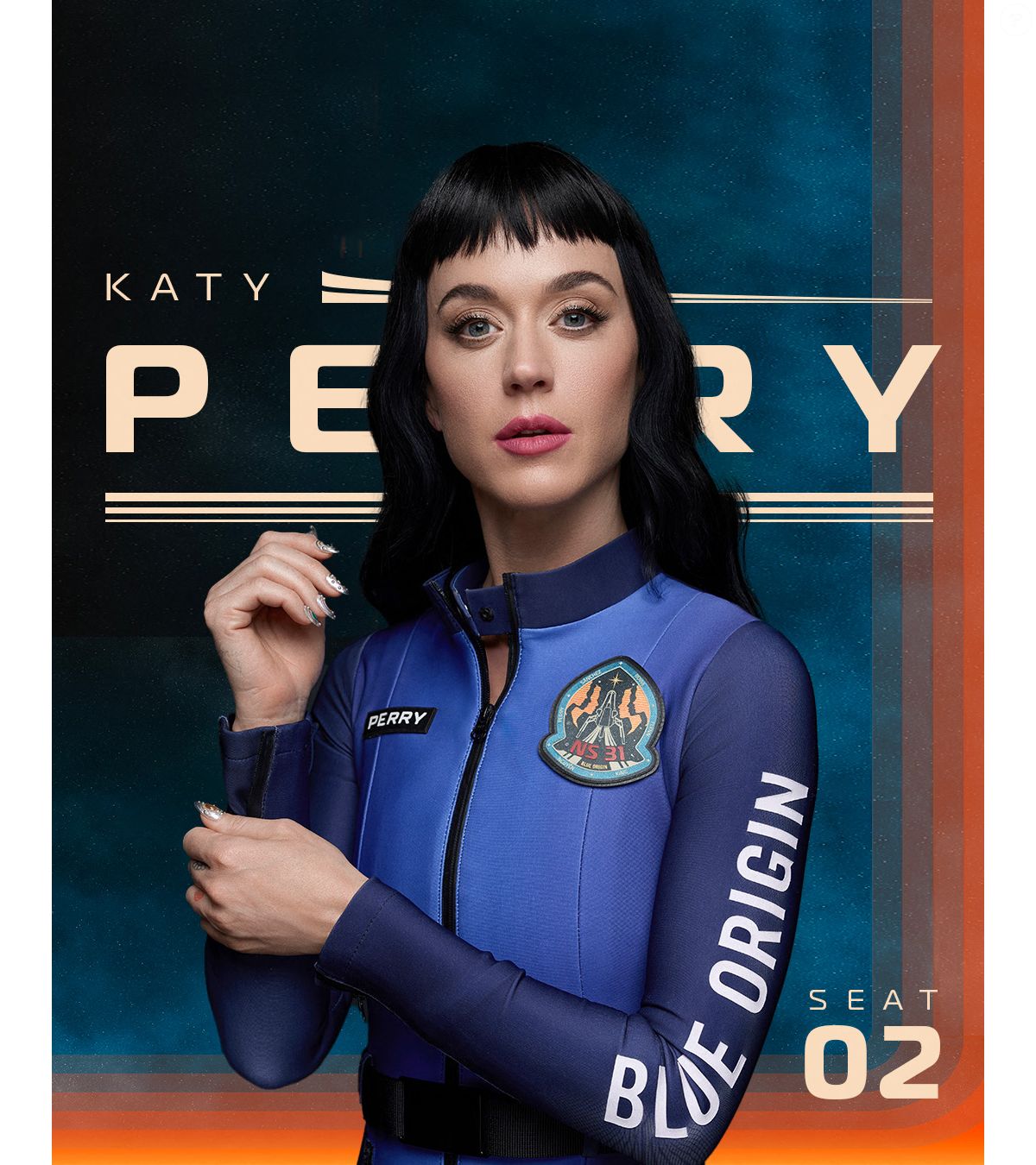 Photo : Katy Perry vient de participer à une expérience unique : voyager dans l'Espace. Katy ...