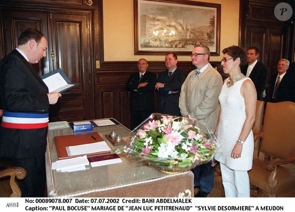 Photo : Mariage de Jean-Luc Petitrenaud et Sylvie Desormière à Meudon ...