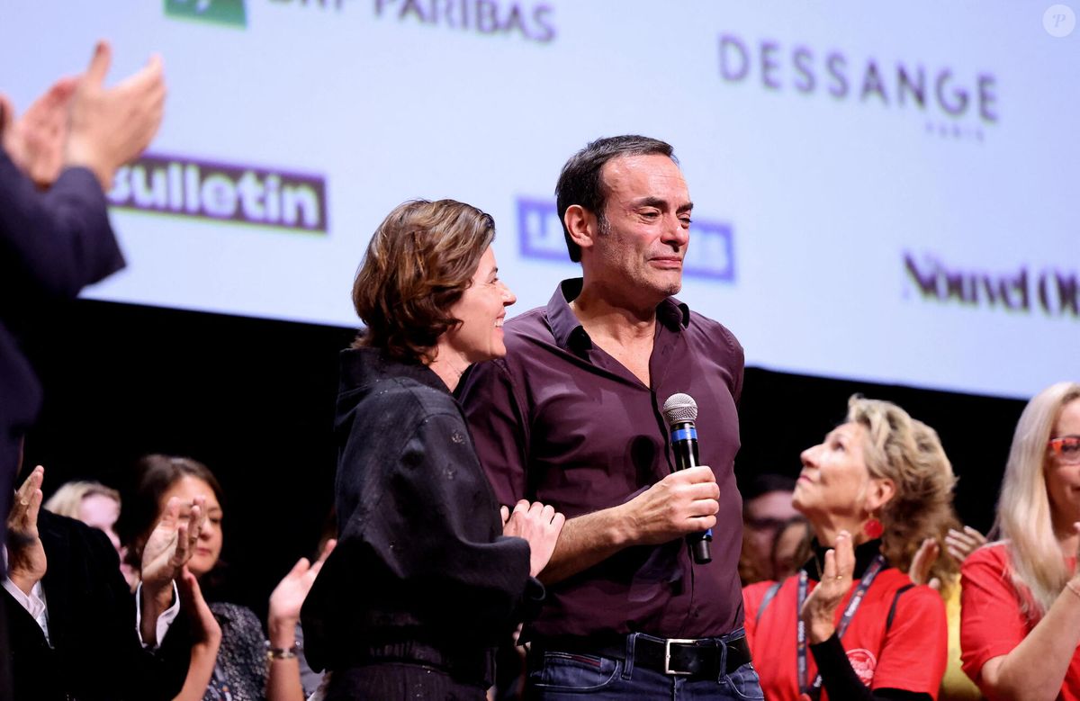 Photo : Irène Jacob, Anthony Delon - Pour la séance de clôture de la ...