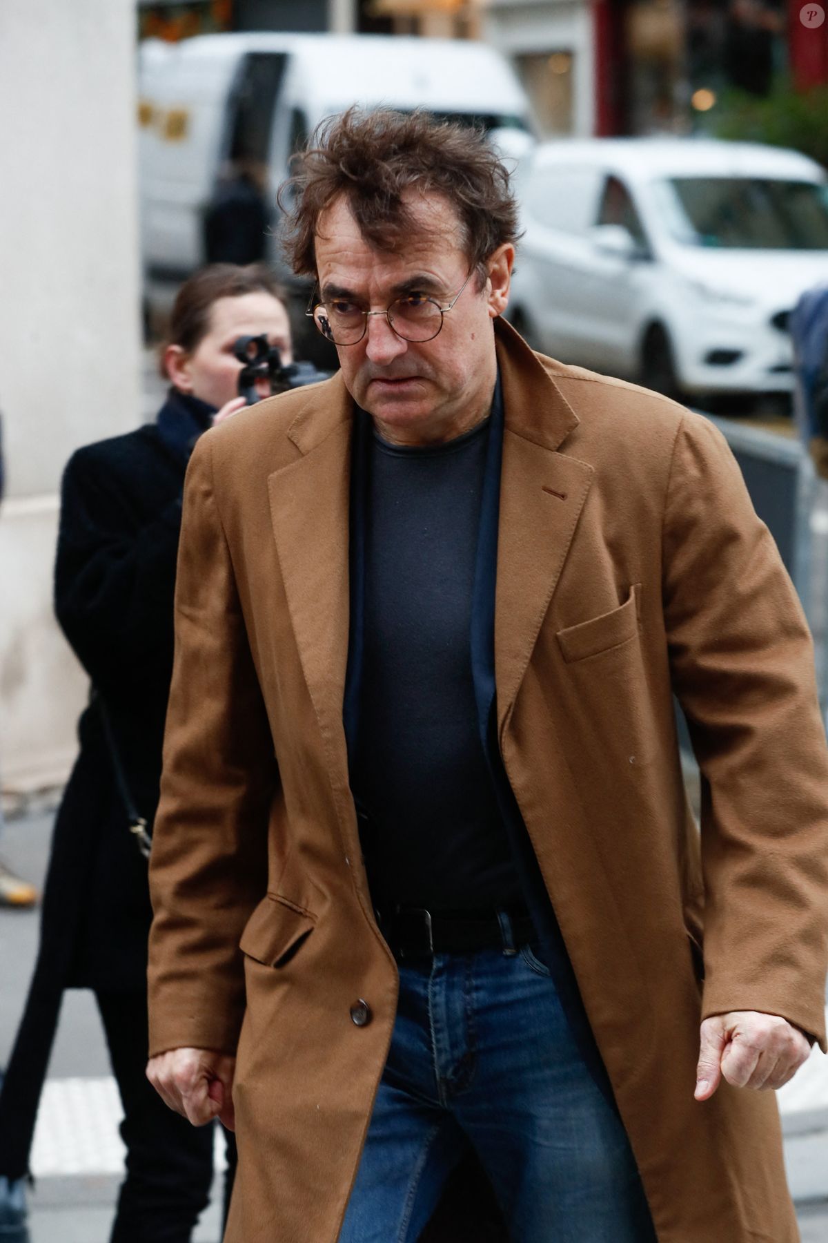 Photo : Albert Dupontel - Arrivées aux obsèques de Niels Arestrup à l ...