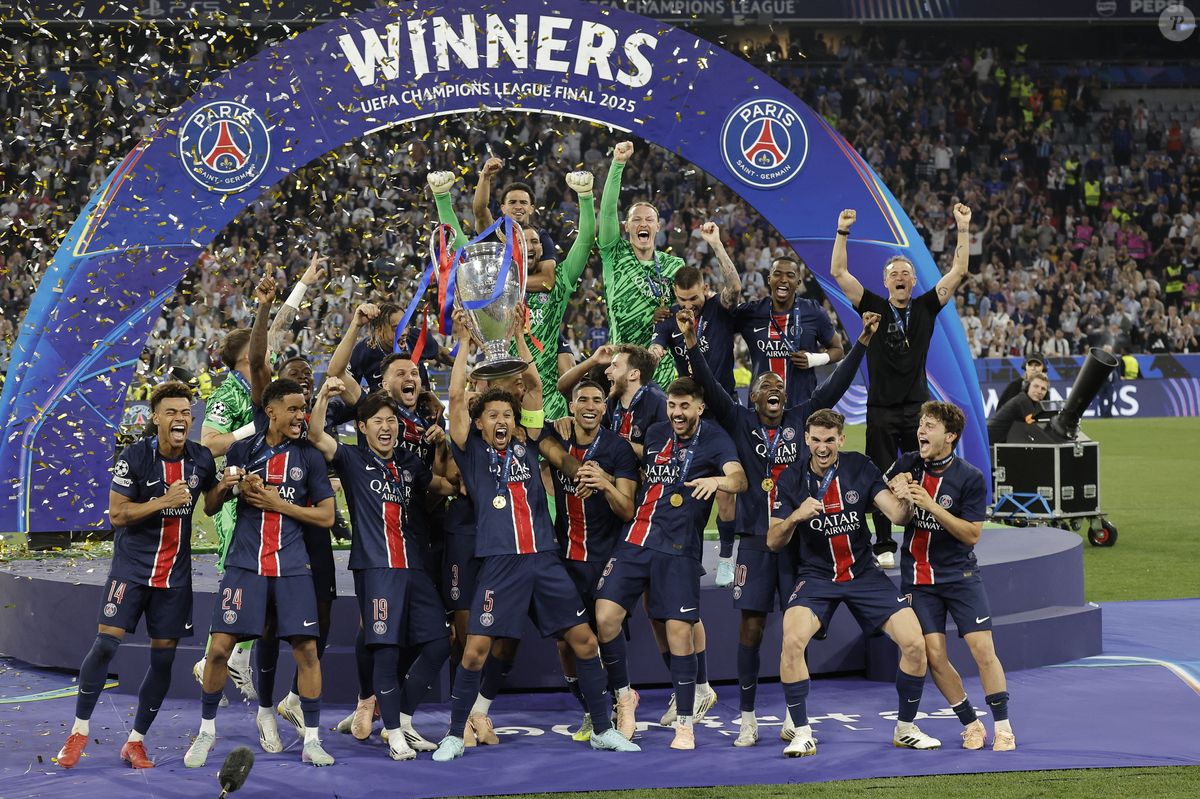 Photo : Le PSG remporte la Ligue Des Champions 2025, pour la première ...