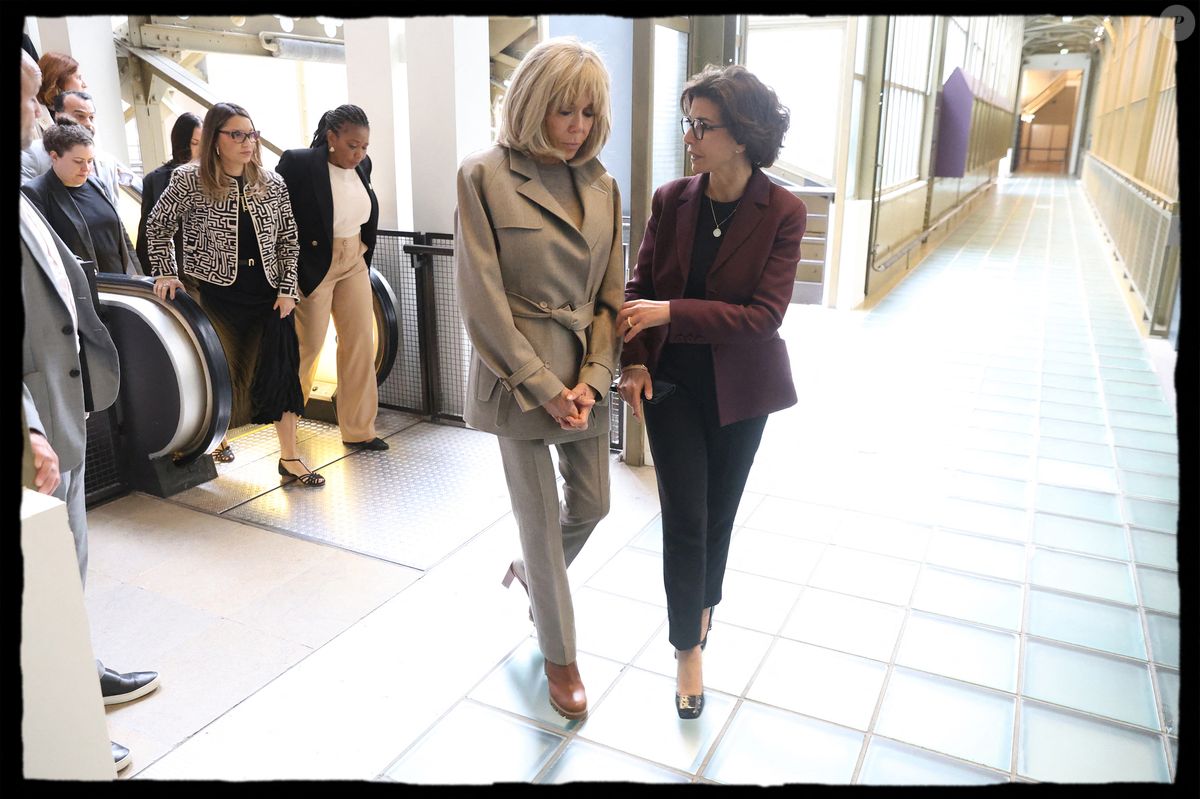 Photo : Brigitte Macron, Rachida Dati, Ministre de la Culture lors de ...